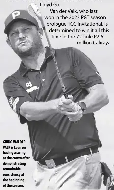 Dutchman goes title-hunting in Caliraya - PressReader