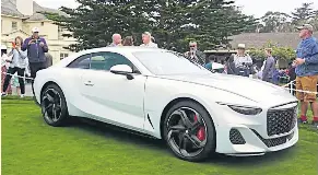 Bentley Batur previews look of future EVs - PressReader