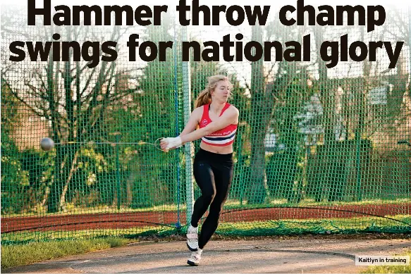 Hammer throw champ swings for national glory - PressReader
