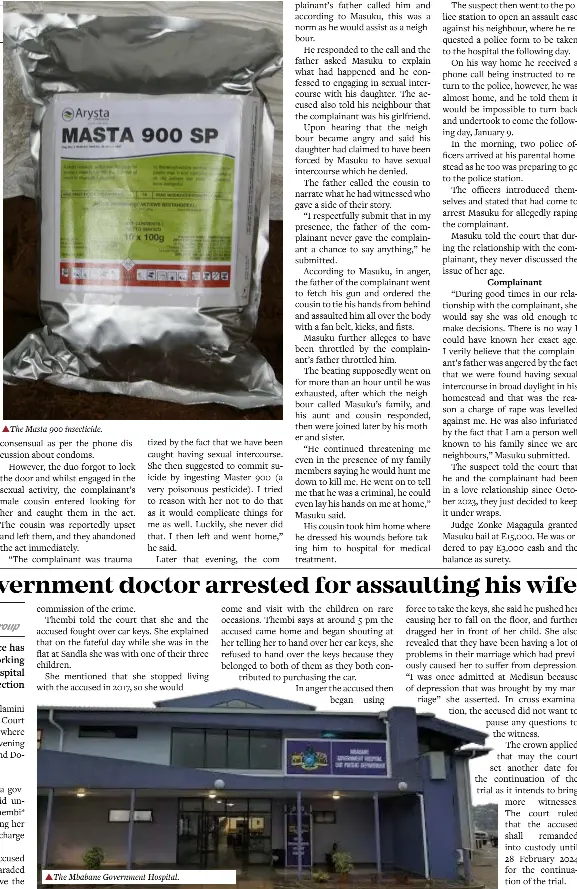 Complainan­t threatened to Minister’s message at Health Sector Annual ...