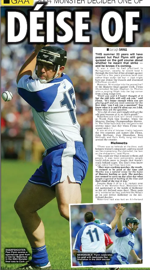 GAA DéISE OF THUNDER - PressReader