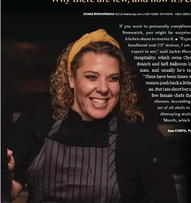 WHERE ARE THE FEMALE CHEFS? - PressReader