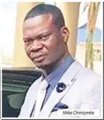 EEG BOSS CHIMOMBE ARRESTED - PressReader