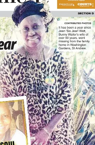 Search for Bunny Wailer’s wife continues after one year - PressReader