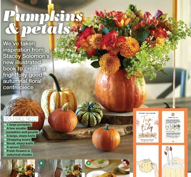 Pumpkins & petals - PressReader