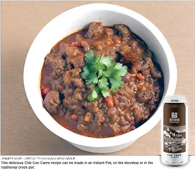 Chili Con Carne is popular belly-warming recipe - PressReader