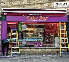 New Cake Box shop to open in Mill Road - PressReader