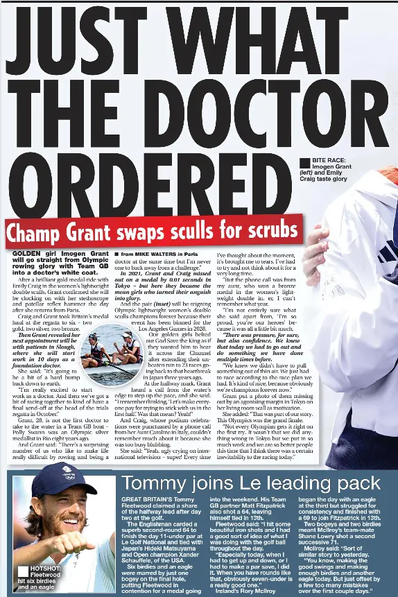 JUST WHAT THE DOCTOR ORDERED - PressReader