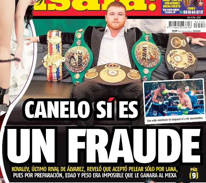 CANELO SI ´ ES UN FRAUDE - PressReader