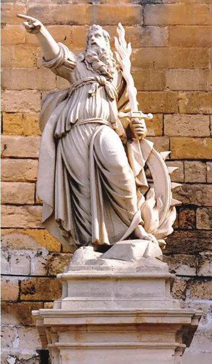 The sculptor who sculpted the statue of St Publius in Floriana ...