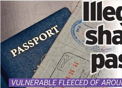 Illegal loan shark held passports - PressReader