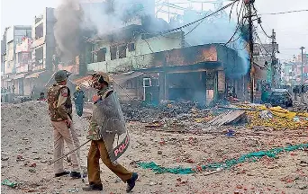 Delhi riot was preplanned, SolicitorG­eneral tells court - PressReader