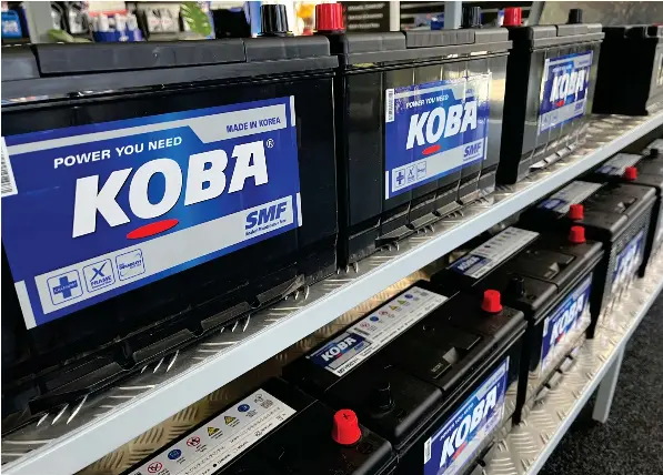 KOBA batteries for all major applicatio­ns - PressReader