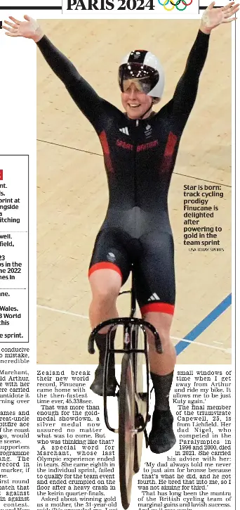 Finucane aims for historic hat-trick after sprint glory - PressReader