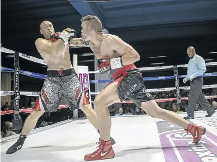 Schutte’s dramatic entry into ring - PressReader