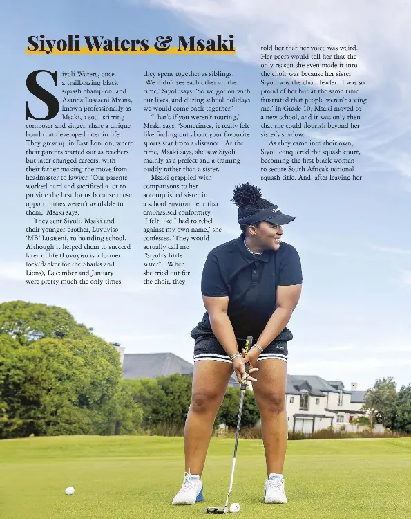 Siyoli Waters & Msaki - PressReader