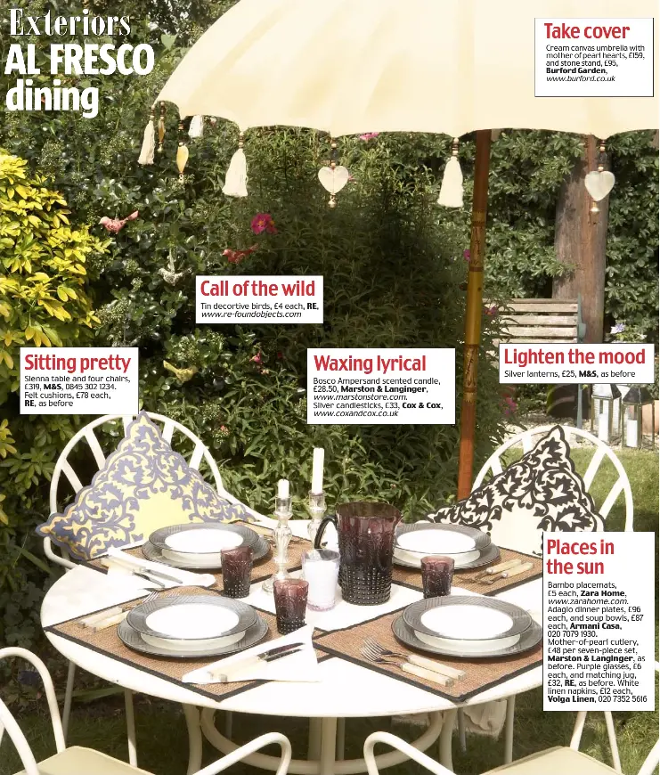 Exteriors AL FRESCO dining - PressReader