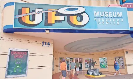 Alcanza museo ovni de Roswell los 5 millones de visitantes - PressReader
