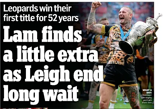 Lam finds a little extra as Leigh end long wait - PressReader