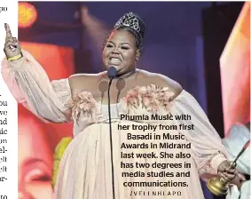 Nkomo overcomes weighty issues - PressReader