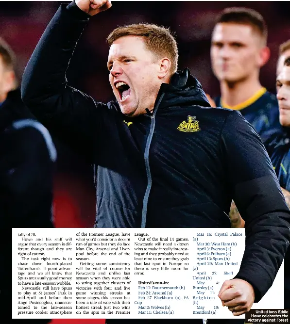 Gordon ‘did well’ to play at Forest after knock - PressReader