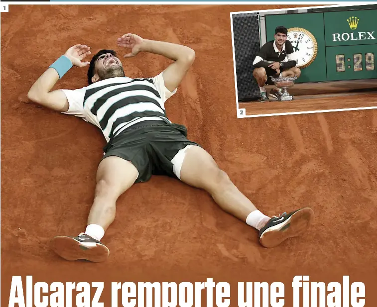 Alcaraz remporte une finale épique - PressReader