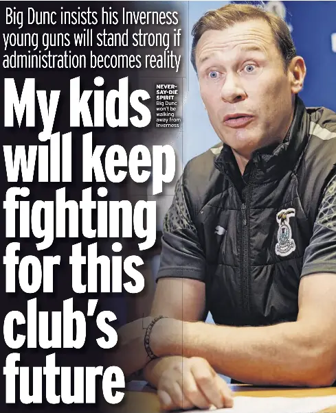 My kids will keep fighting for this club’s future - PressReader