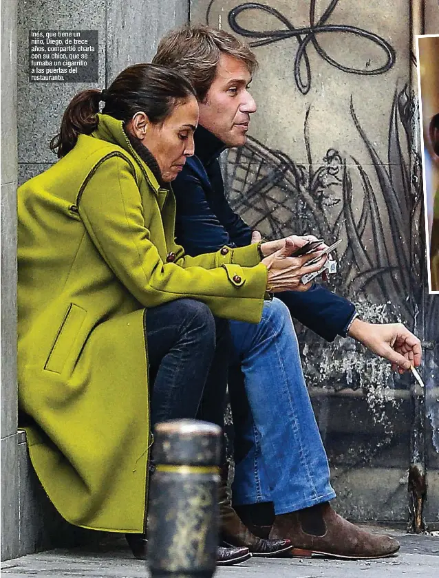 Inés Sastre, pasión en plena calle con su novio - PressReader