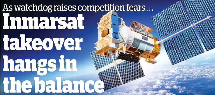 Inmarsat takeover hangs in the balance - PressReader