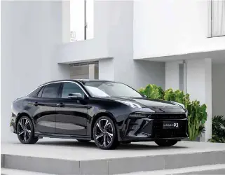 Lynk & Co 03 is designed for thrill-seekers, offers electrifyi­ng driving experience - PressReader