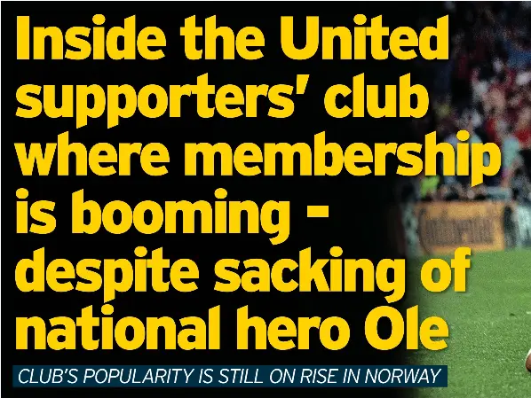 Inside the United supporters’ club where membership is booming despite sacking of national hero ...