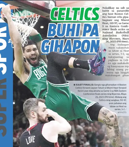 CELTICS BUHI PA GIHAPON - PressReader