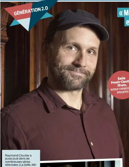 « Mes parents ont chacun une grande expérience, mais je ne les ai ...