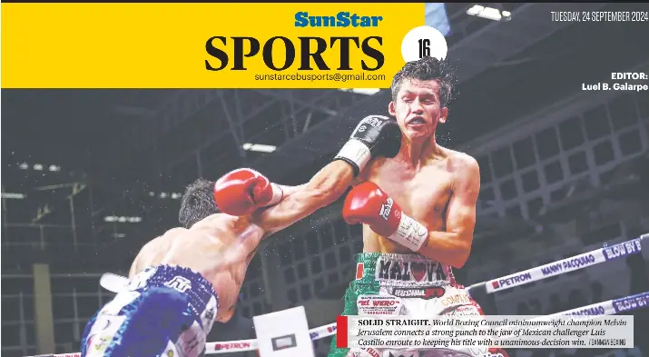 JERUSALEM RETAINS TITLE - PressReader