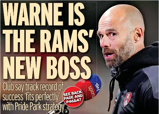 WARNE IS THE RAMS’ NEW BOSS - PressReader