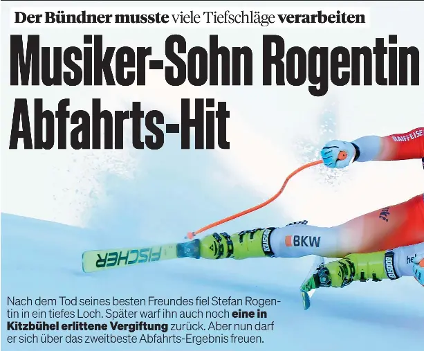Musiker-Sohn Rogentin Abfahrts-Hit Gelingt - PressReader