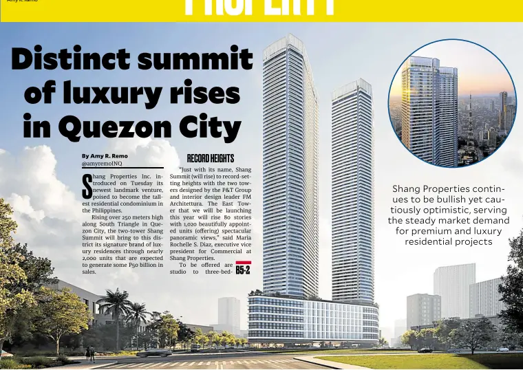 Distinct summit of luxury rises in Quezon City - PressReader
