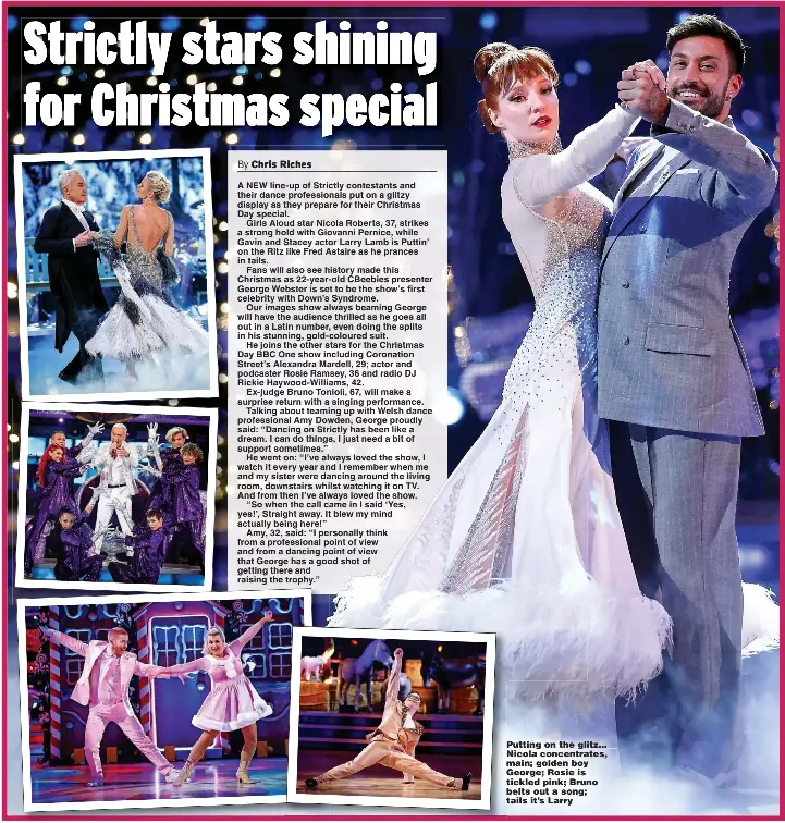 Strictly stars shining for Christmas special - PressReader