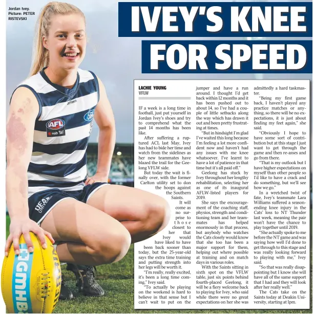 IVEY’S KNEE FOR SPEED - PressReader