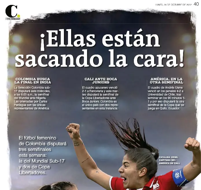 ¡Ellas están sacando la cara! - PressReader