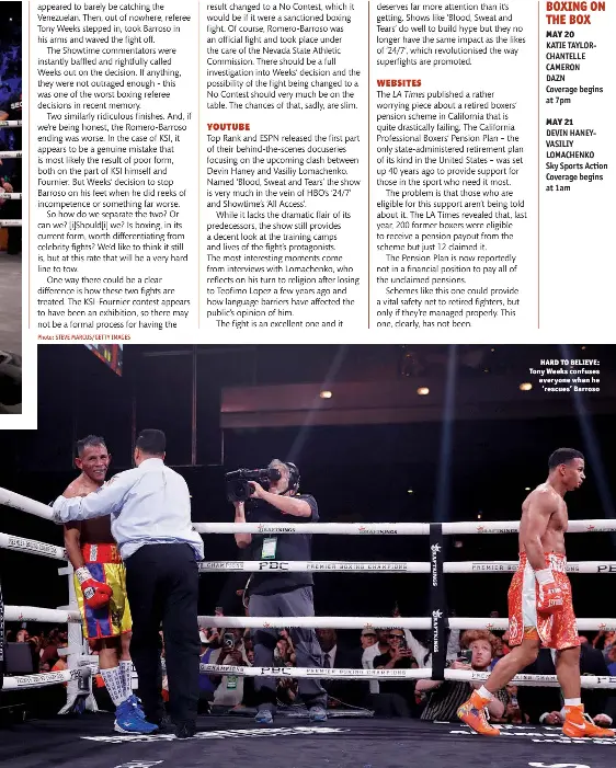BOXING ON THE BOX - PressReader