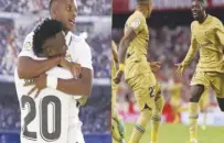 Real Madrid, Barcelona continue winning streaks in la liga - PressReader