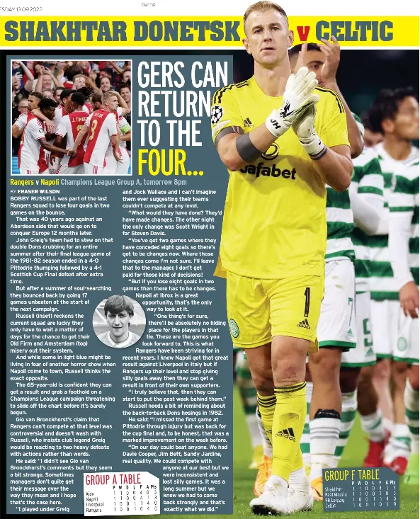 GERS CAN RETURN TO THE FOUR... - PressReader