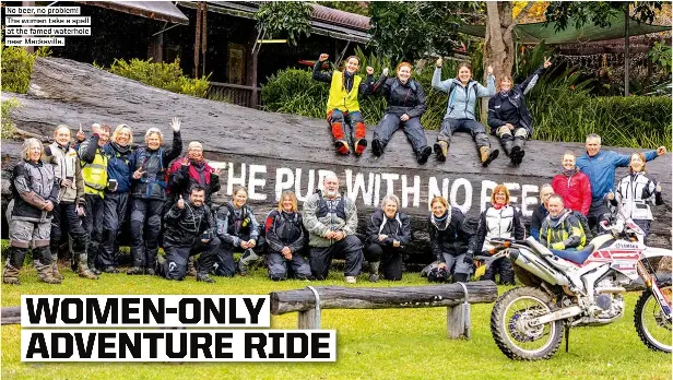 WOMEN-ONLY ADVENTURE RIDE - PressReader