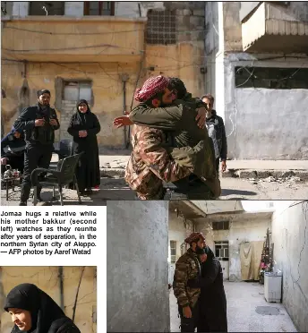 Syria families reunite after years as rebels take Aleppo - PressReader