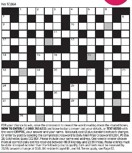 CRYPTIC CROSSWORD - PressReader