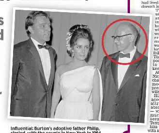 Was Richard Burton driven to drink because he was seduced as a teenager ...