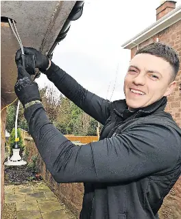 Sparks fly for one of the best in business | Wishaw Press | PressReade­r