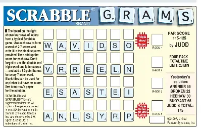 SCRABBLE GRAMS - PressReader