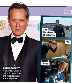No plans to ‘roast’ the A-list as Richard E. Grant hosts BAFTAs ...